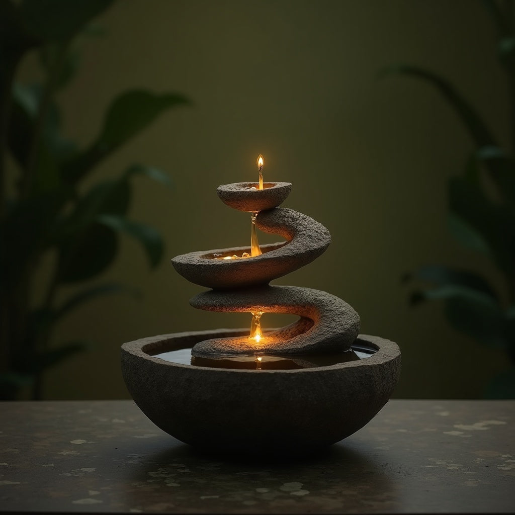 Feng Shui Water Fountain | Indoor Tabletop Zen Fountains – Buddhive®